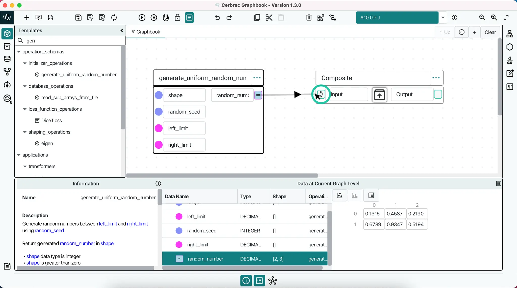 Data Connections - Graphbook Guide - Cerbrec Docs